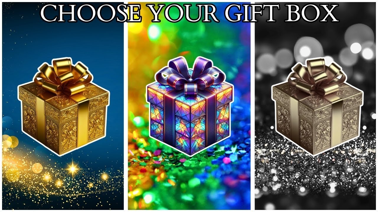 Choose Your Gift 🎁💝🤮| 3 Gift Box Challenge | Gold, Diamond, Silver ...