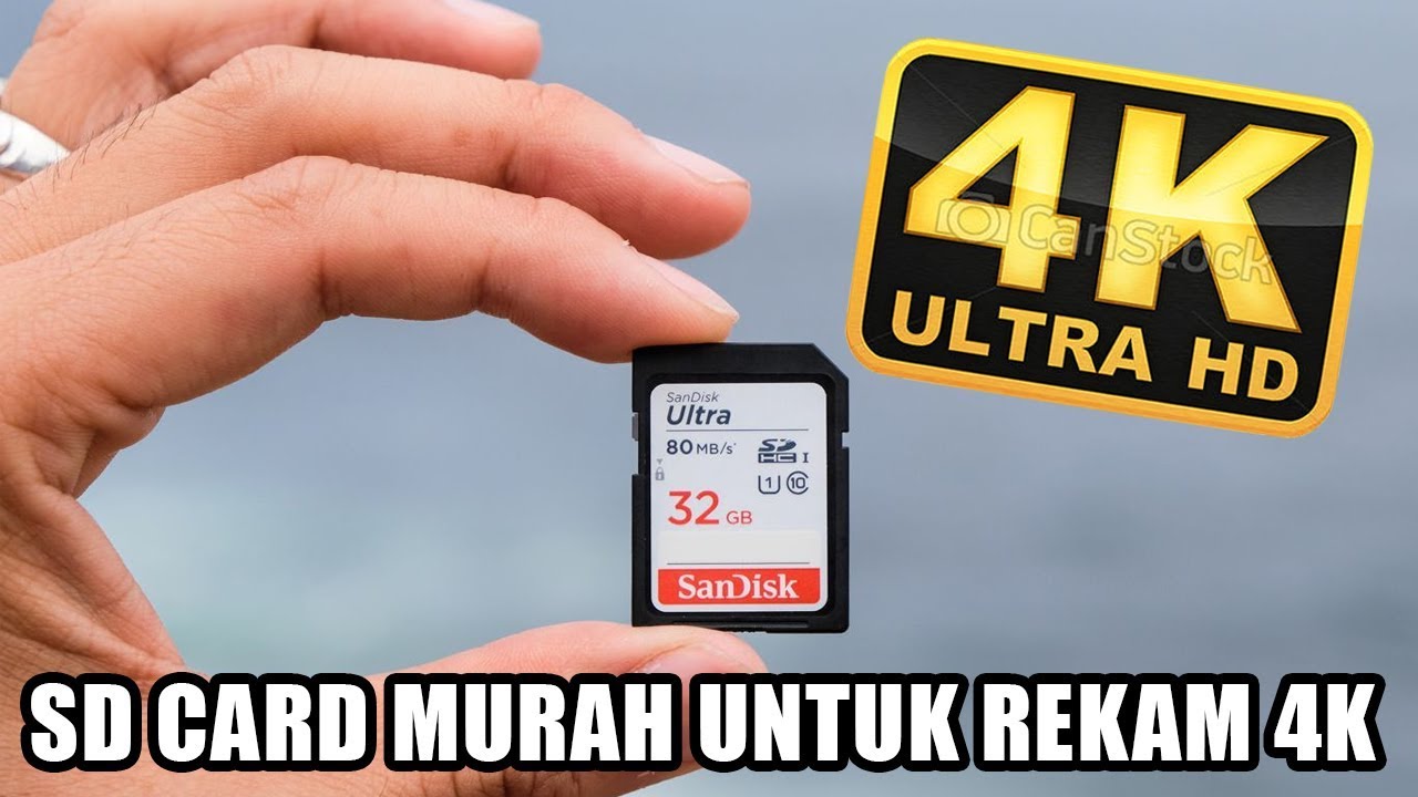 Memory card murah untuk rekam 4k di kamera mirrorlens Sony a6500 hanya ...