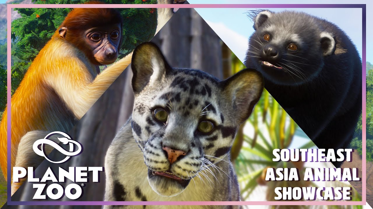Southeast Asia Animals Showcase // Planet Zoo: Southeast Asia Animal ...