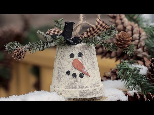 Jingle Bell Snowman Ornaments