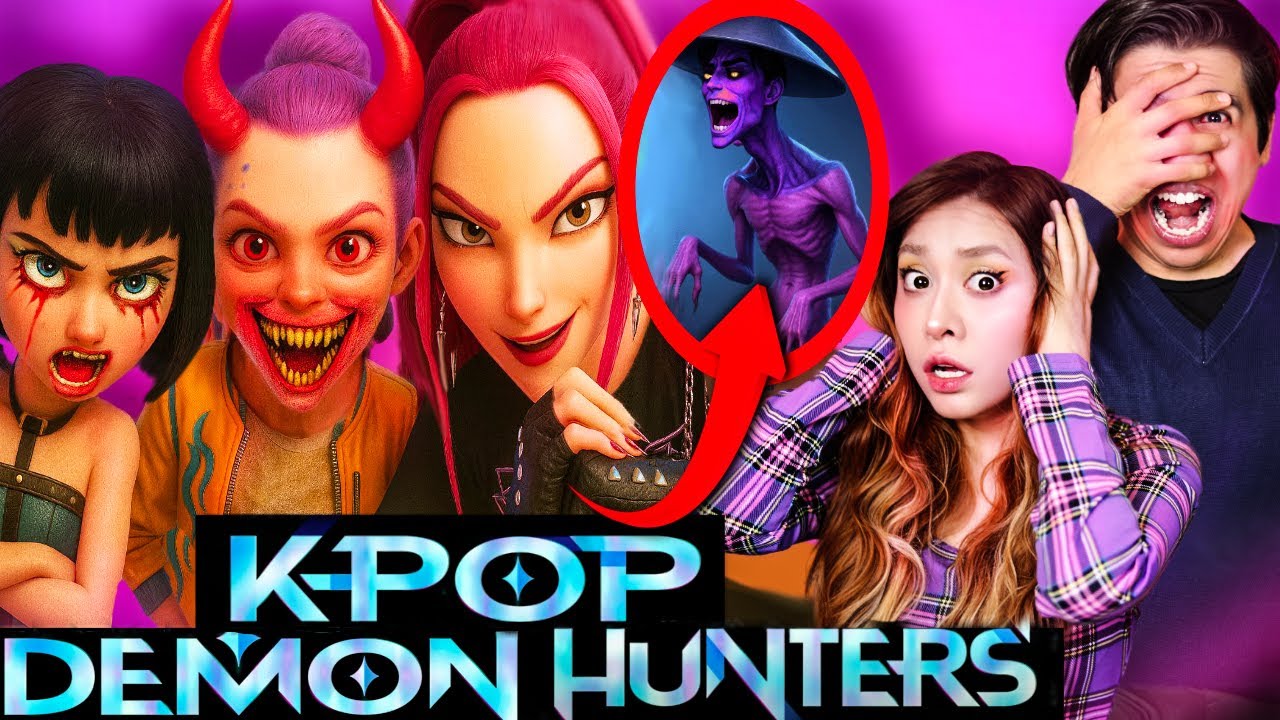 Las GUERRERAS KPOP son DEMONIACAS 😱 Kpop Demon Hunters! ESCENAS ...