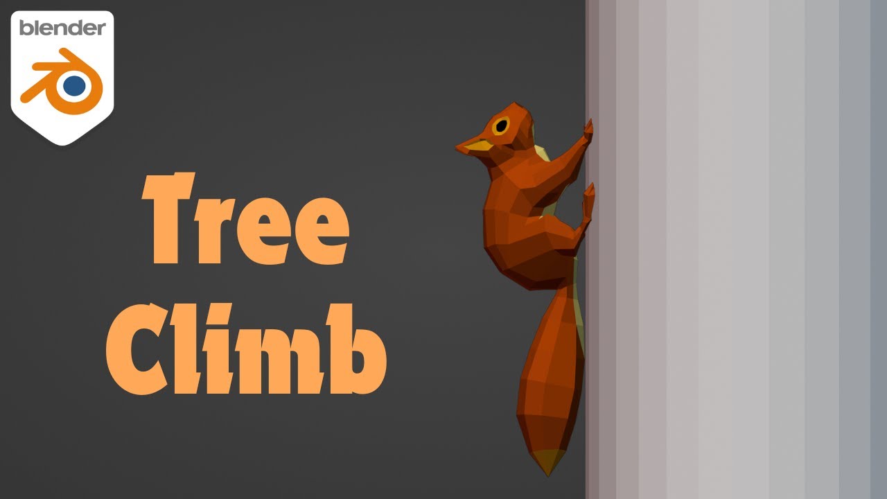 Squirrel Tree Climb Animation | Blender3D - YouTube