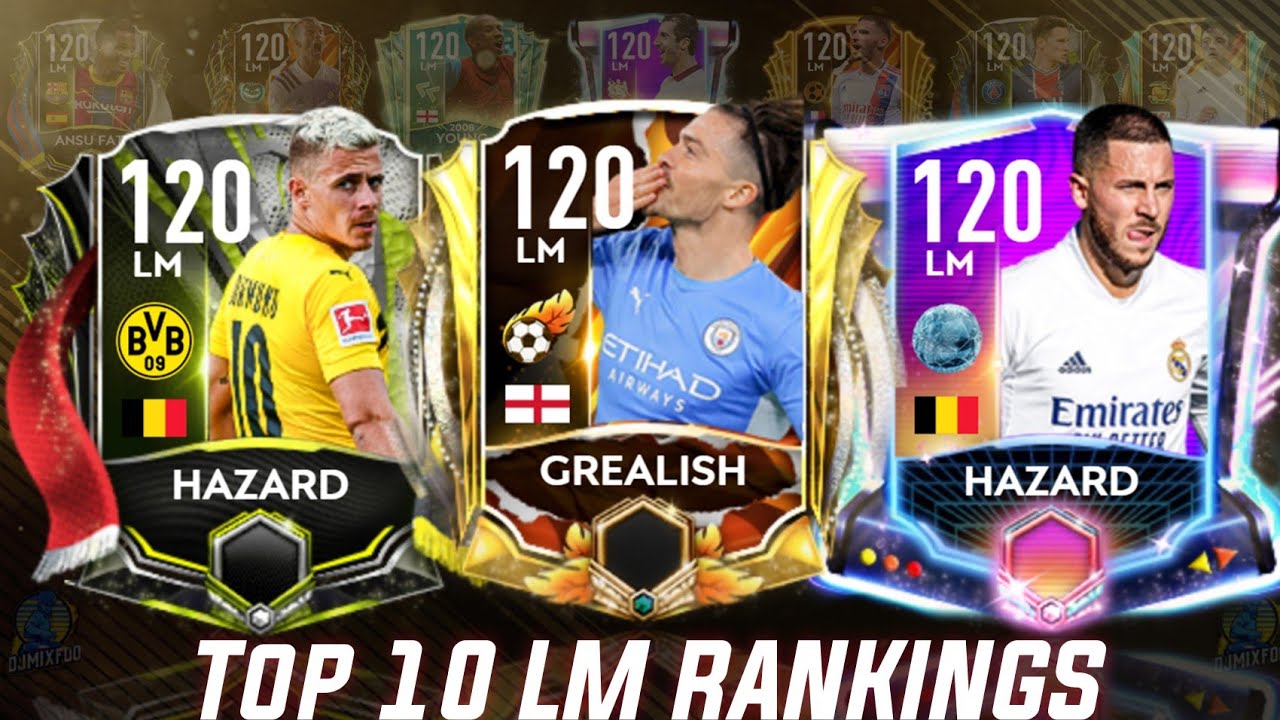 TOP 10 LM RANKINGS in FIFA Mobile 21 | Who is BEST Non Prime LM at 120 ...
