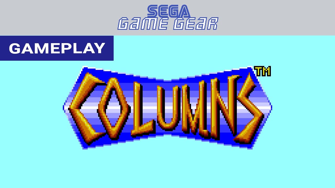 Columns (Game Gear) - Gameplay Clip [HD] | RetroGameUp - YouTube