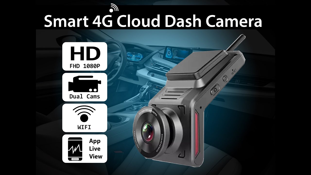 กล้องติดรถออนไลน์ 4G Smart DVR - YouTube