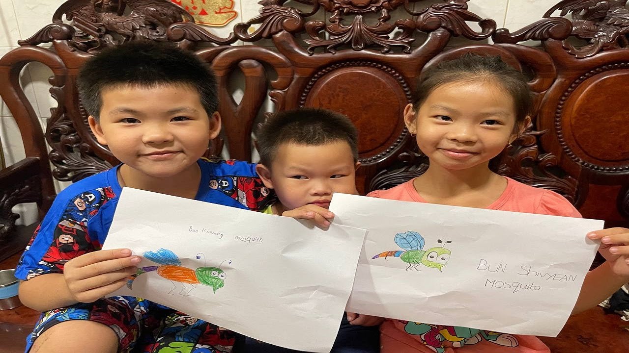 How To Draw A Mosquito - BYB Kids - Do Homework for school ...