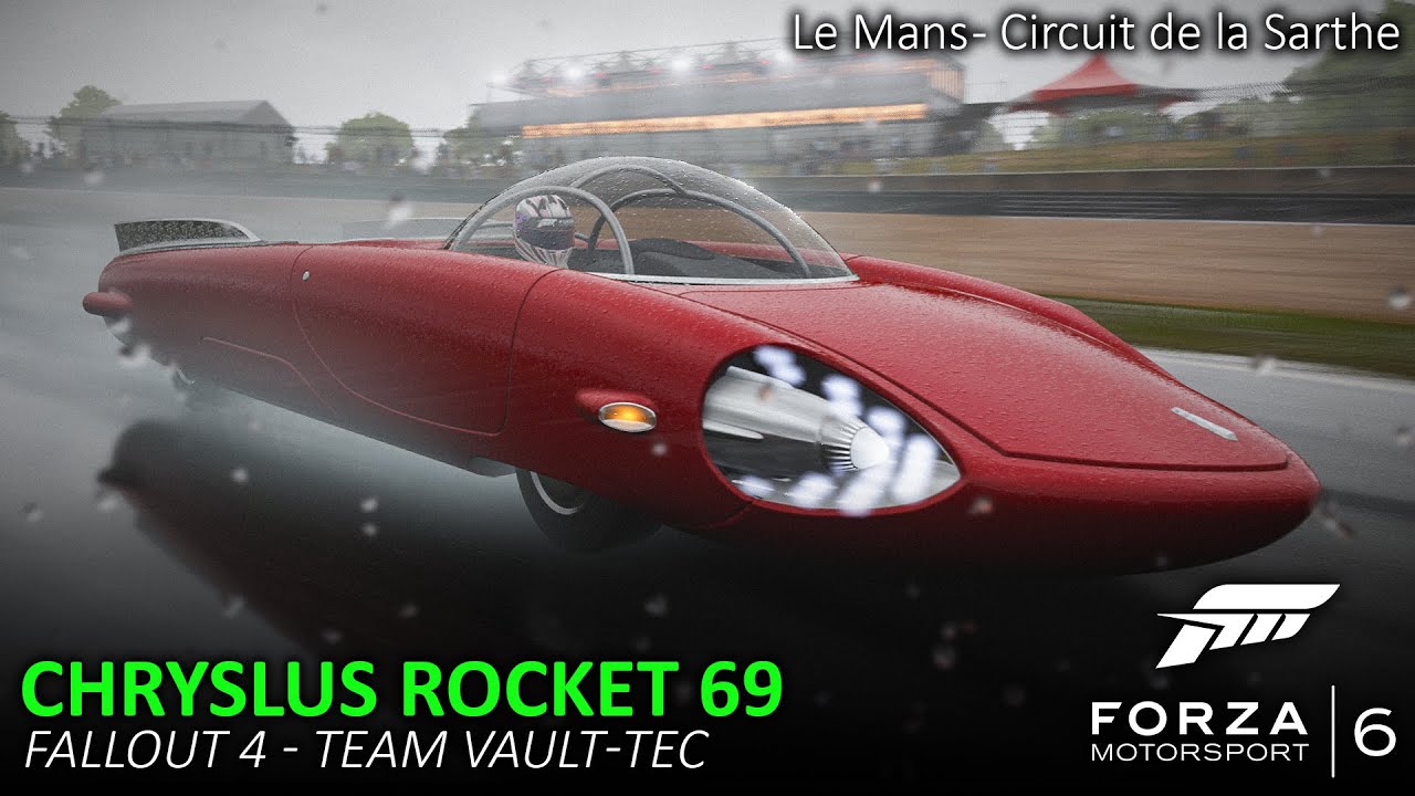 Forza 6: Le Mans - Circuit de la Sarthe - Chryslus Rocket 69 - 415KM/H ...
