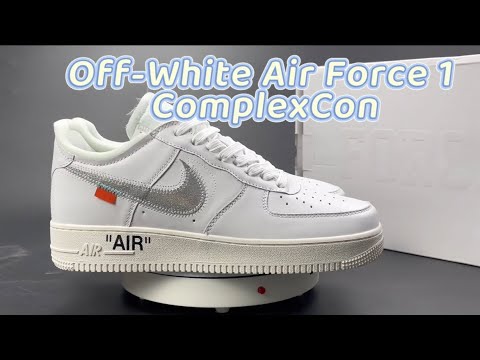 Off-White x Air Force 1 ComplexCon quality check & review - YouTube