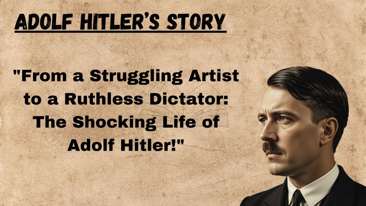 The Story of Adolf Hitler || English Listening Practice || Graded ...