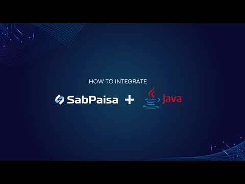 Payment Gateway Integration with Java Application | SabPaisa - YouTube