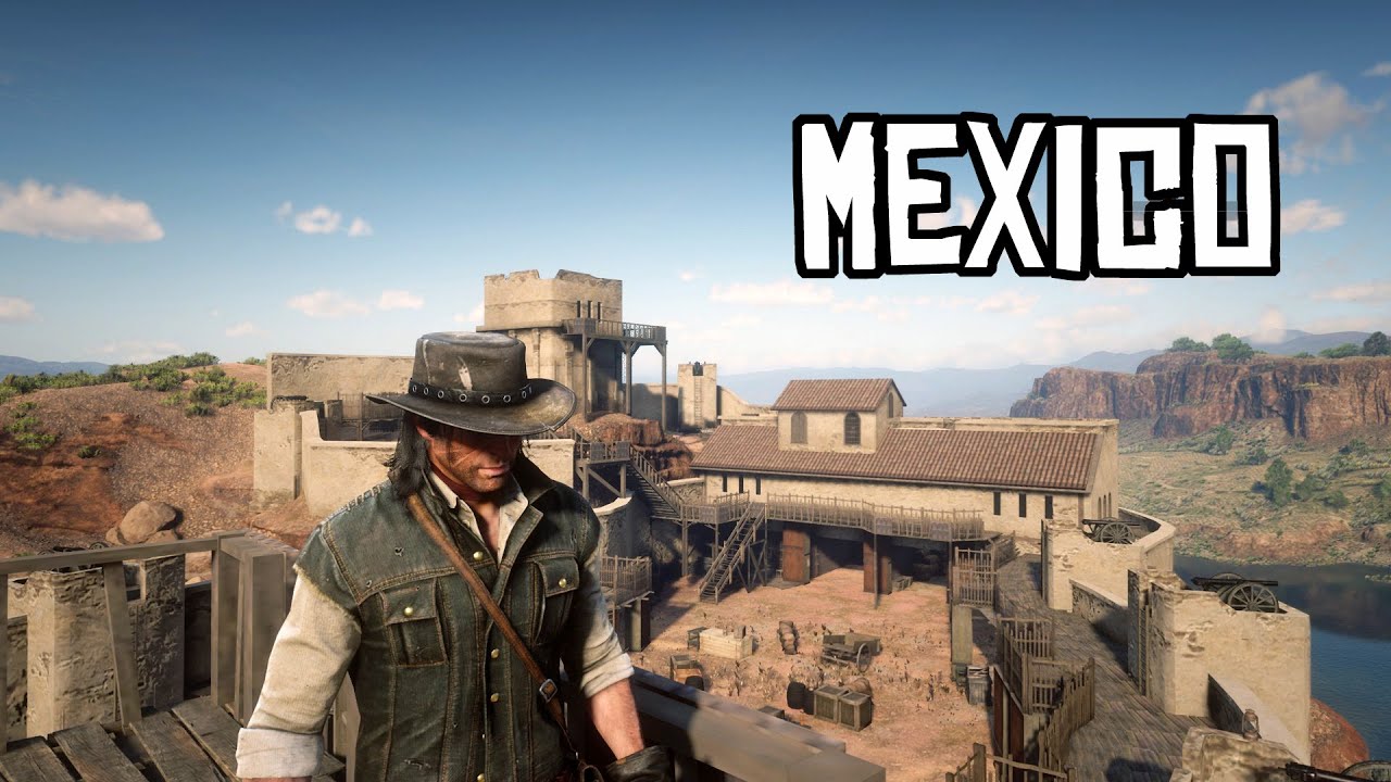RDR1 Mexico Remake in RDR2 (With Mods) - YouTube