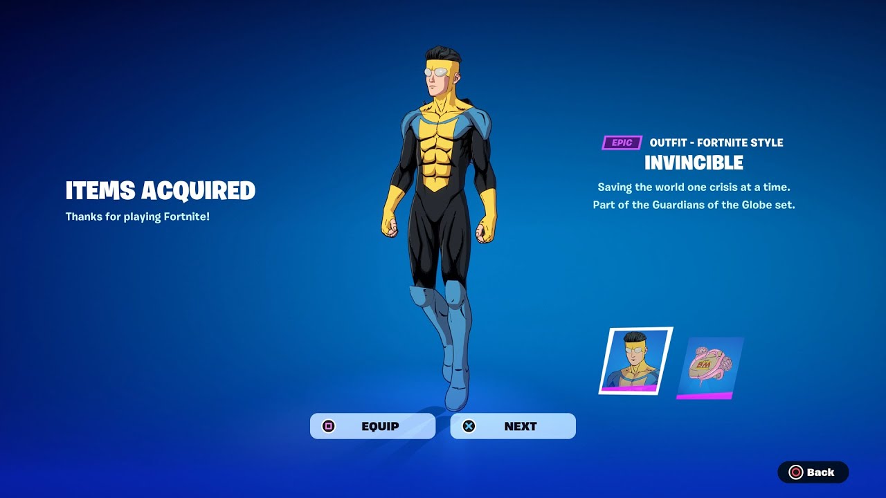 How To Get Invincible Skin NOW FREE In Fortnite! (Unlocked Guardians of ...