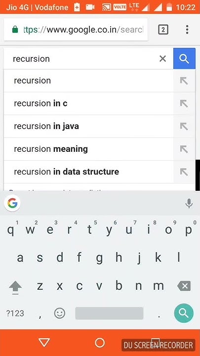Best recursion example ever - YouTube