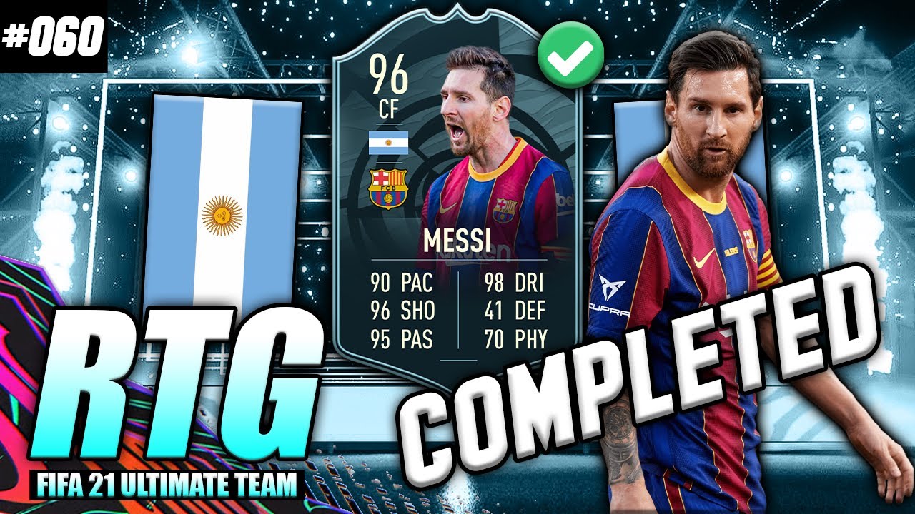 COMPLETING 96 POTM MESSI FOR FREE!! HOW TO CRAFT 96 POTM MESSI FOR ...