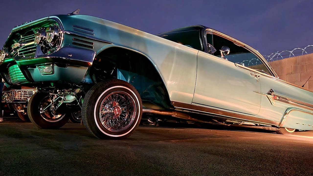 Las Vegas Lowrider Car meet - YouTube