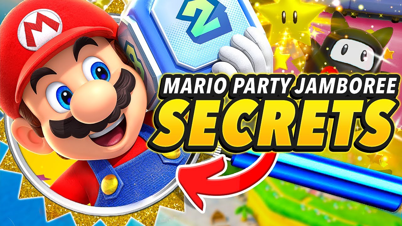 The Many SECRETS of Super Mario Party Jamboree - ANALYSIS - YouTube