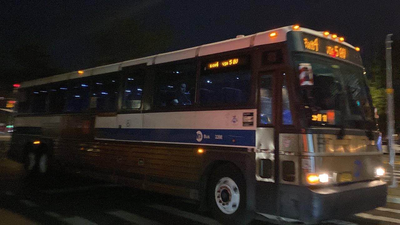 MTA Bus: 2005-06 MCI D4500CL #3398 on the BxM4 to Midtown at Grand ...