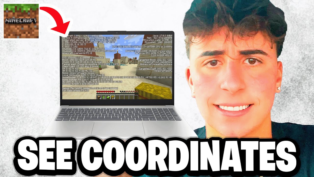How To See Coordinates In Minecraft Java - Fastest Guide - YouTube