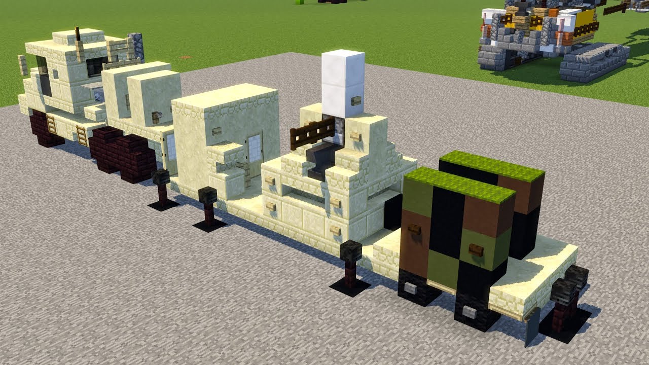 Minecraft Centurion C-RAM (Land Phalanx CIWS) Tutorial - YouTube