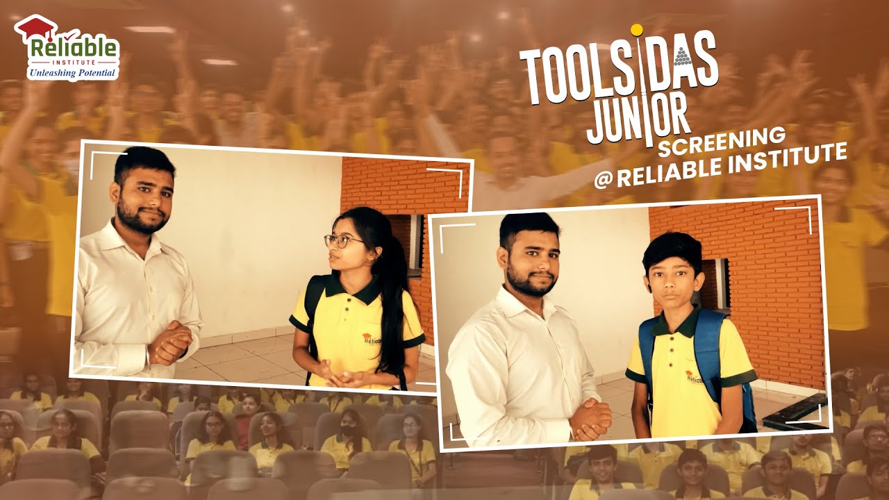 Toolsidas Junior | Screening | Reactions | Reliable Institute - YouTube