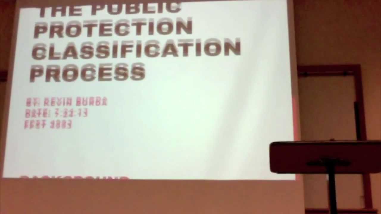 Senior Project - Public Protection Classification - YouTube