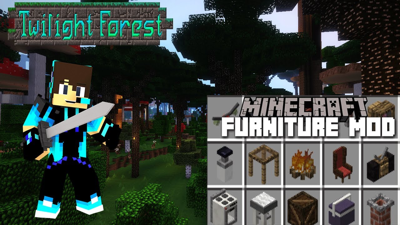 TUTORIAL !!!!! MODPACK AVENTURA. Furniture,ComesAlive,Twilight Forest A ...