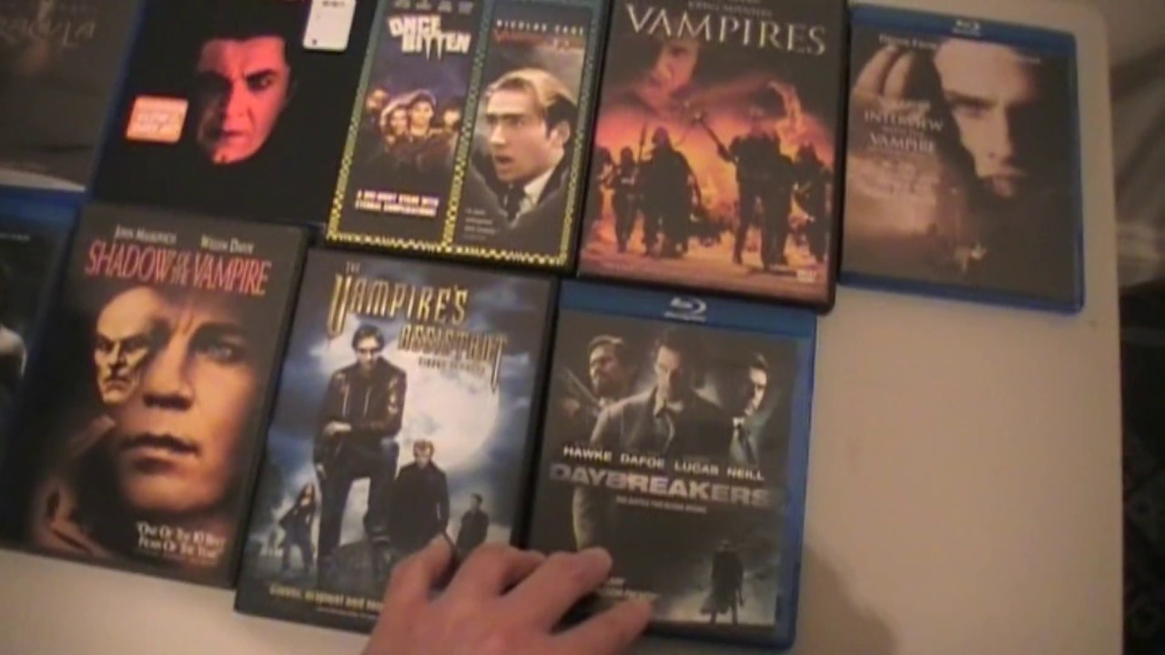 My Vampire Movies Collection - YouTube