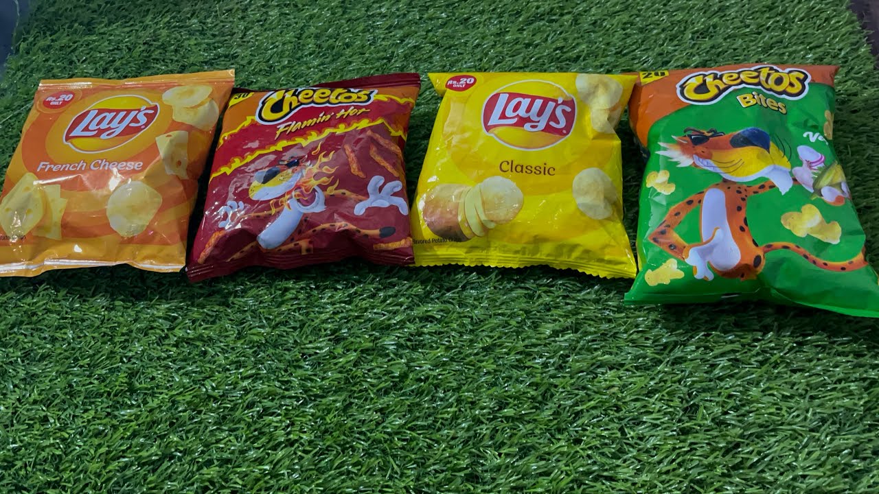 Unwrapping Crunch: Lays Potato Chips | | Satisfying Sounds #relaxing ...