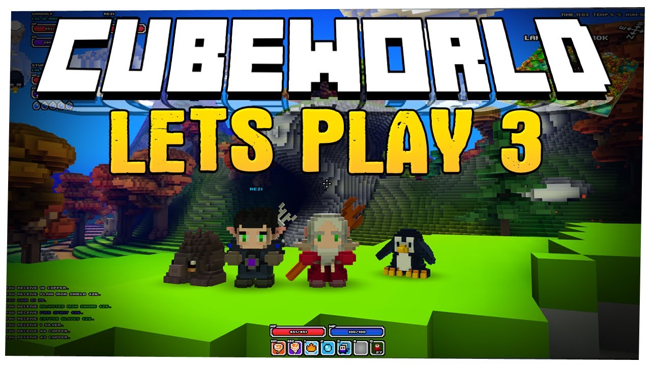 CUBE WORLD - PRZYGODY Z REZIM :) Multiplayer Let's Play #3 /w ...