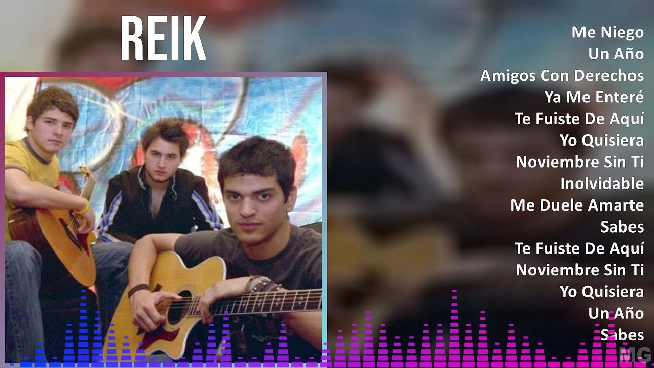 Reik 2024 MIX Las Mejores Canciones - Me Niego, Un Año, Amigos Con ...