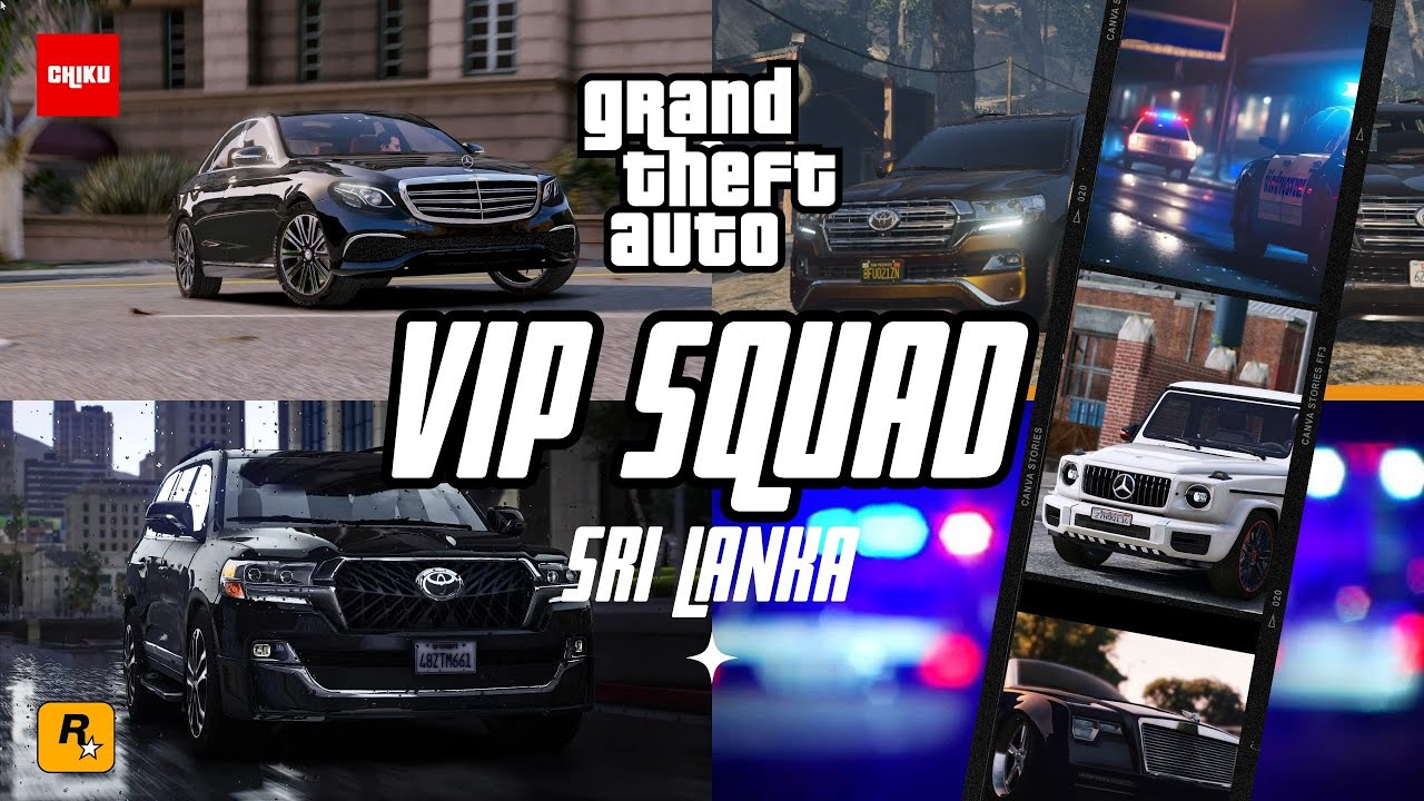 Cinematic Defender VIP Squad Shorts - Sri Lanka - GTA 5 - YouTube
