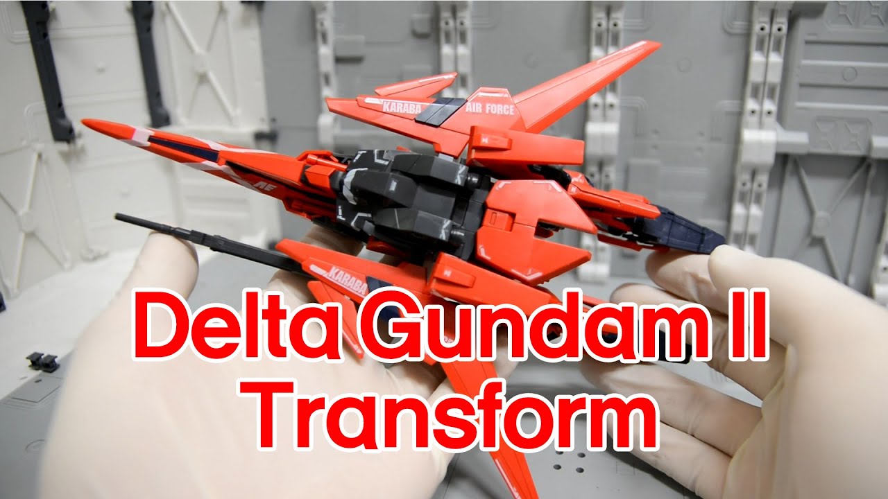 [Transform Video] HGUC 델타 건담 2호기 Ver. GFT 변형 영상 - Delta Gundam II Ver ...