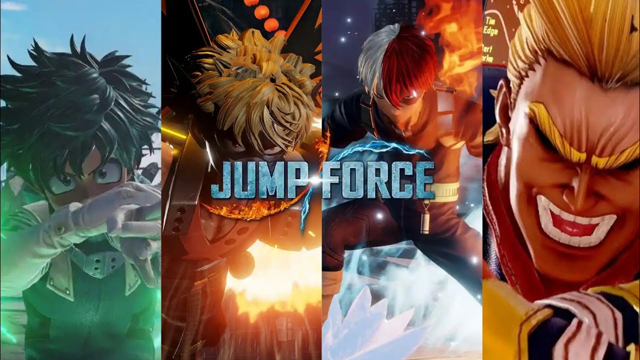 Jump Force | Boku no Hero Academia Character + All Ultimate Attacks ...
