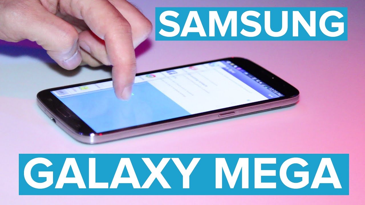 Samsung Galaxy Mega: The Biggest Smartphone Ever! | Mashable - YouTube