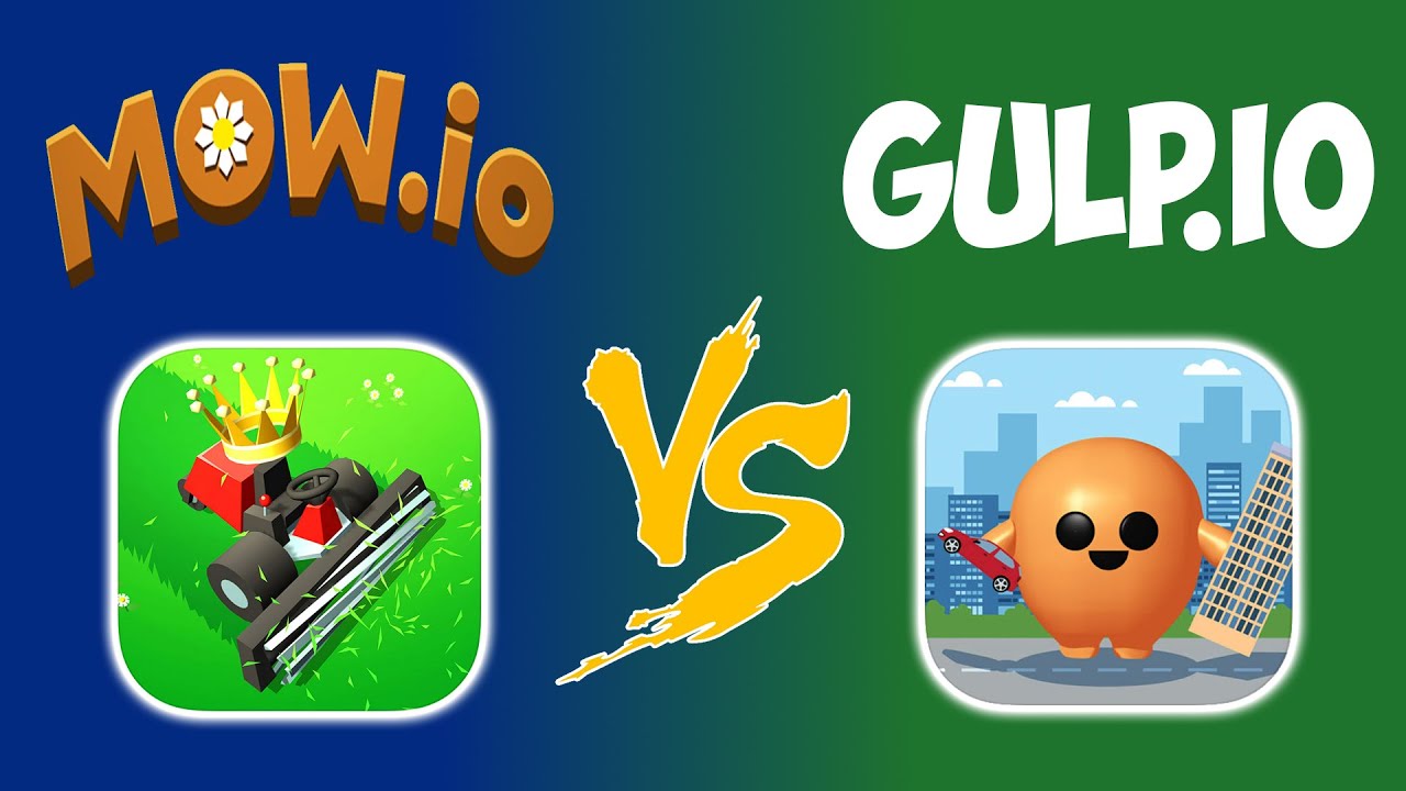 Mow.io vs. Gulp.io | Which Is The Better Game? - YouTube