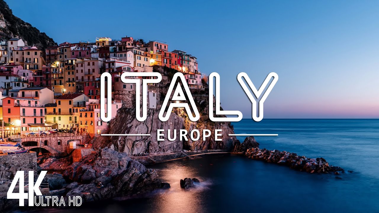 Italy 4k - scenic relaxation film with calming music (4k video ultra hd ...
