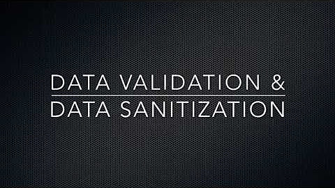Data Validation and Sanitization in Wordpress Full Series - YouTube