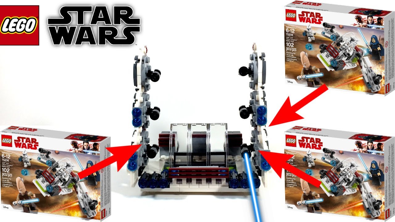 Jedi and Clone Trooper Shuttle | LEGO Star Wars MOC | Jedi and Clone ...