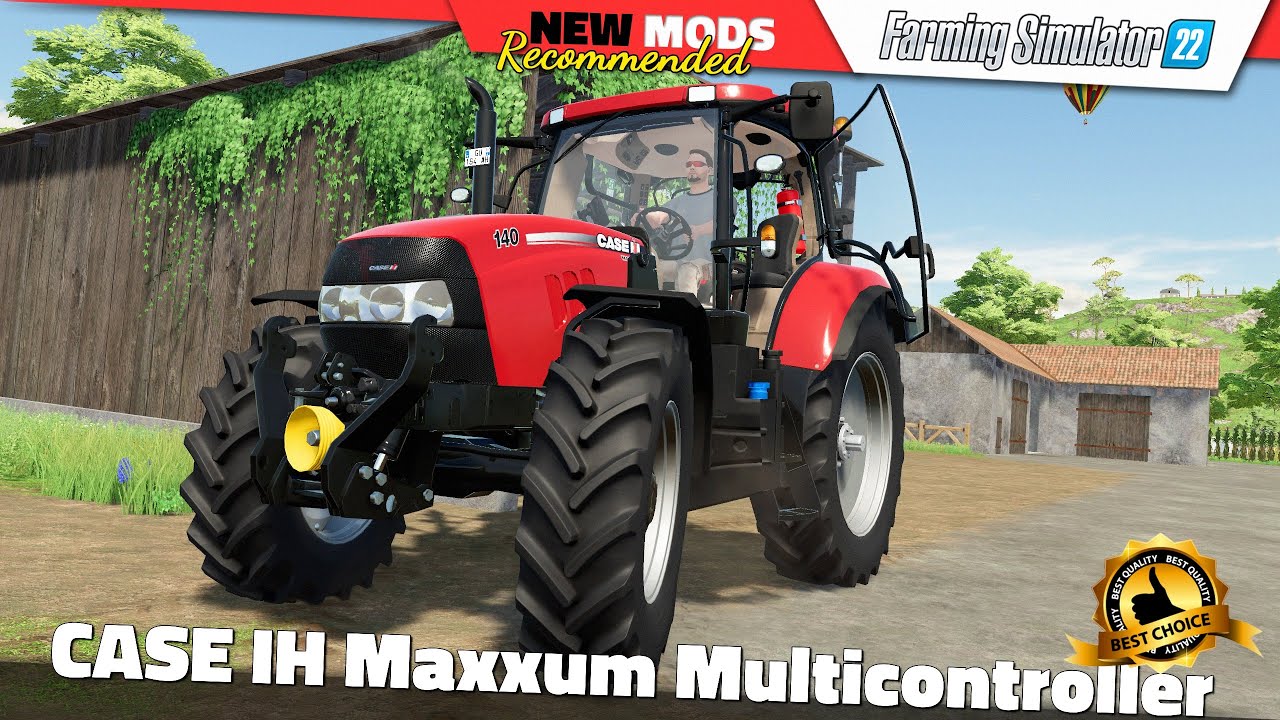 FS22 | CASE IH Maxxum Multicontroller - Farming Simulator 22 New Mods ...