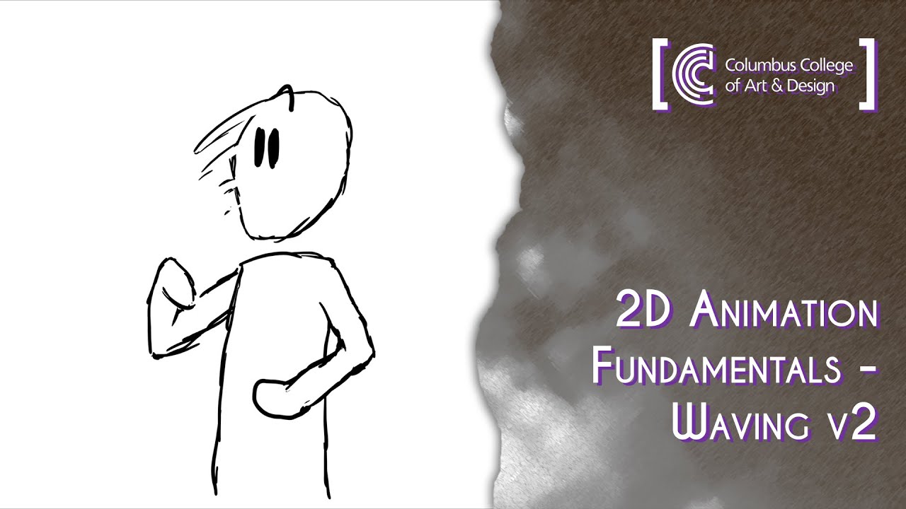 2D Animation Fundamentals - Waving v2 - YouTube