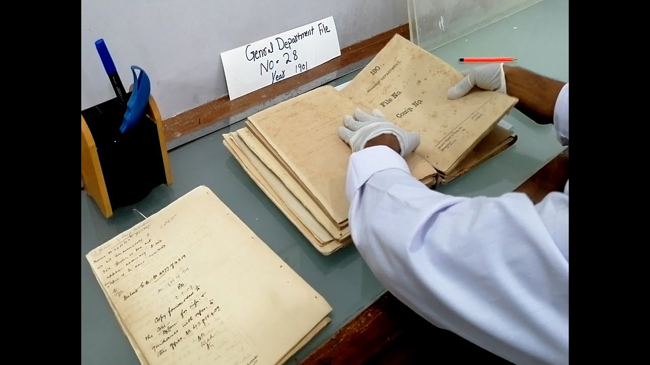 How to preserve hundred years old history documents? - YouTube