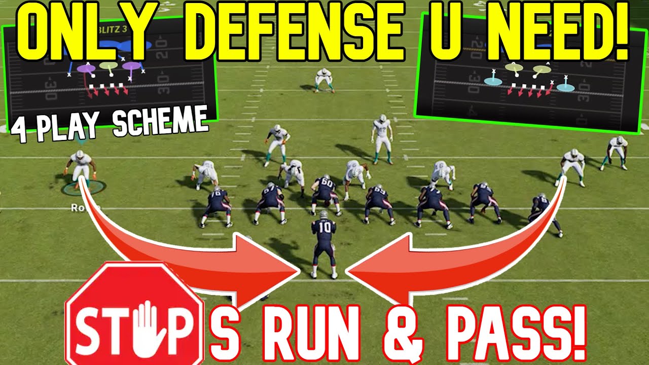 THIS DEFENSE IS CHEATING! Best Blitz & Base Defense Scheme in Madden ...