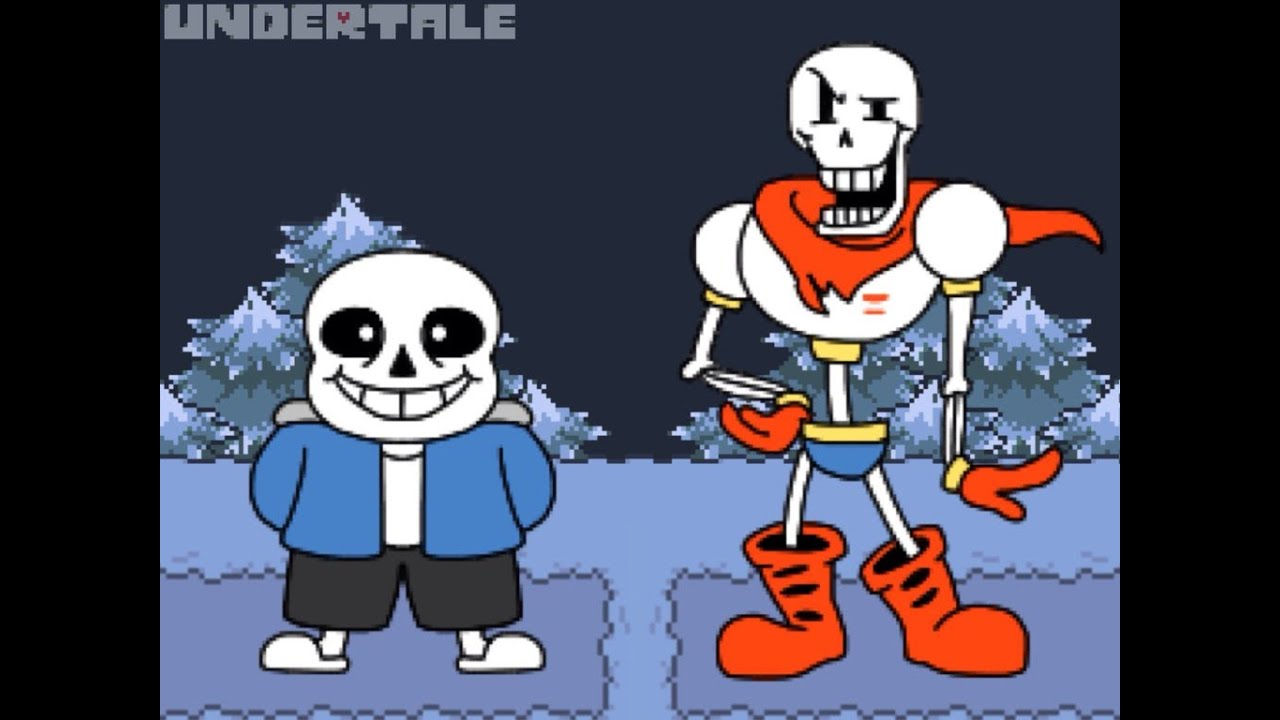 Undertale #2 Sans And Papyrus NHEH HEH HEH - YouTube