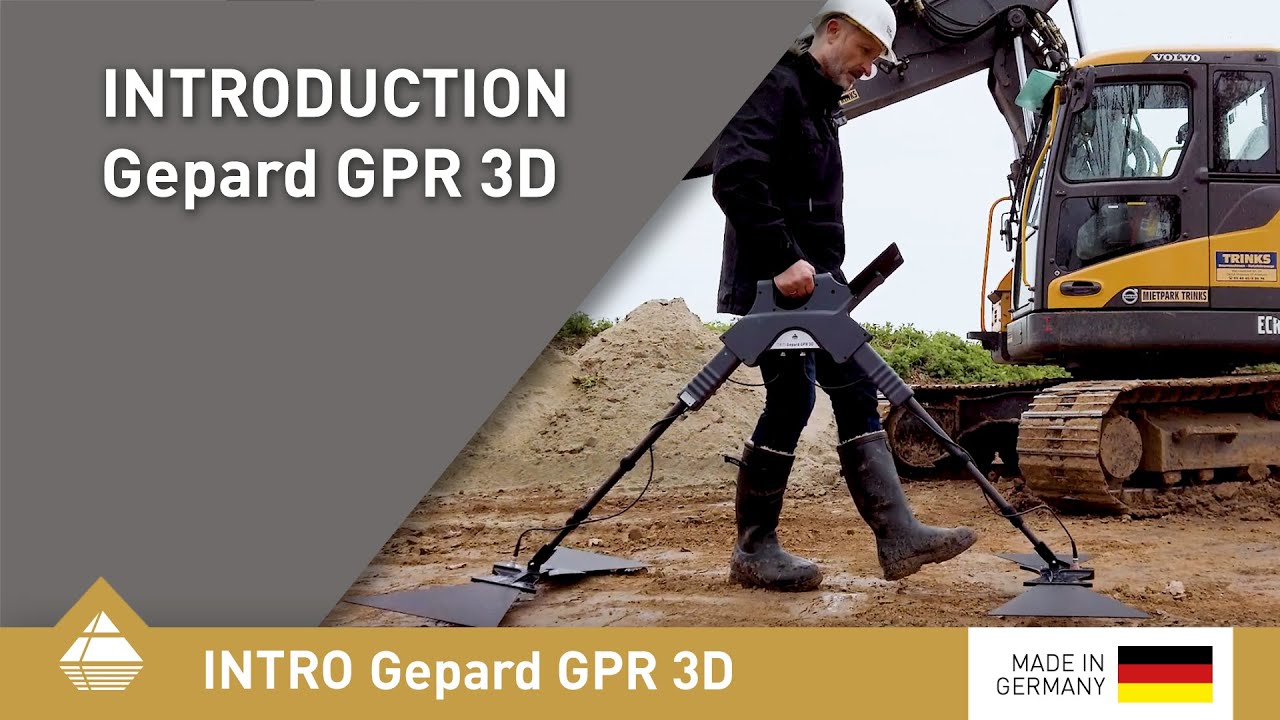 INTRO 💡 New OKM Gepard GPR 3D | Ground Penetrating Radar | Georadar - YouTube