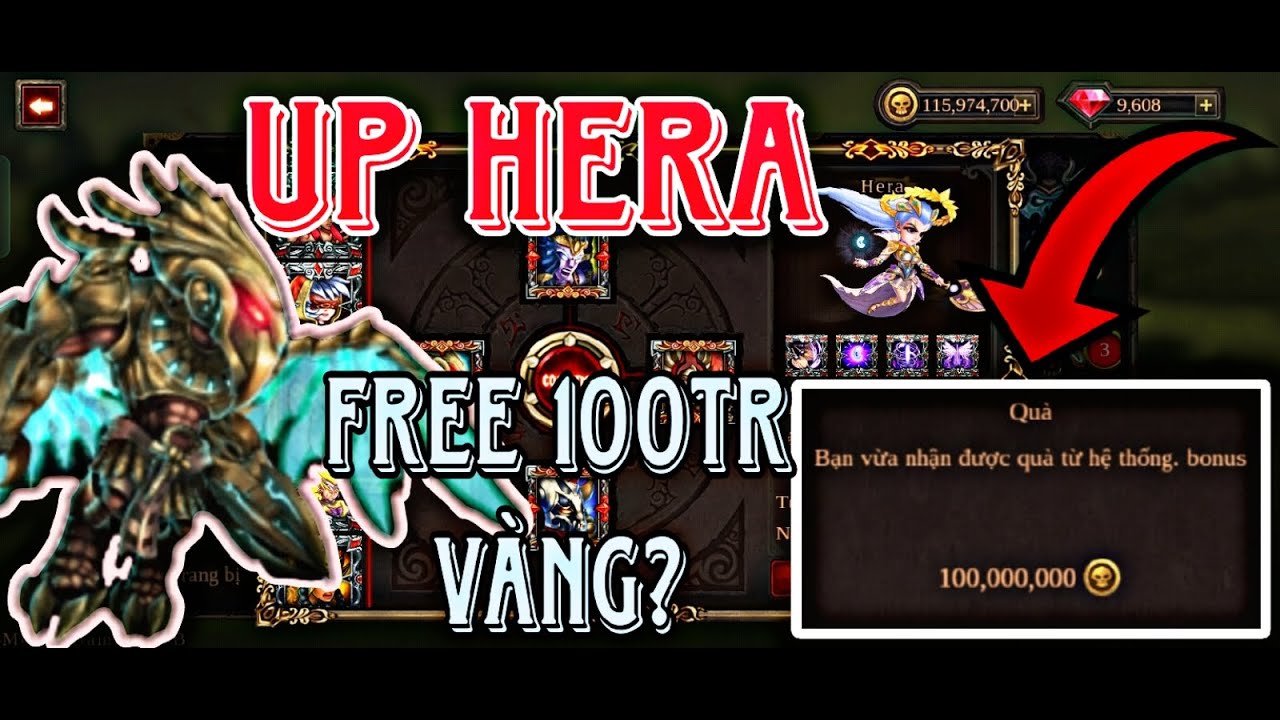 [EPIC HEROES WAR| Chế Tác HERA Được DIVMOB Tặng Thêm Quà ...