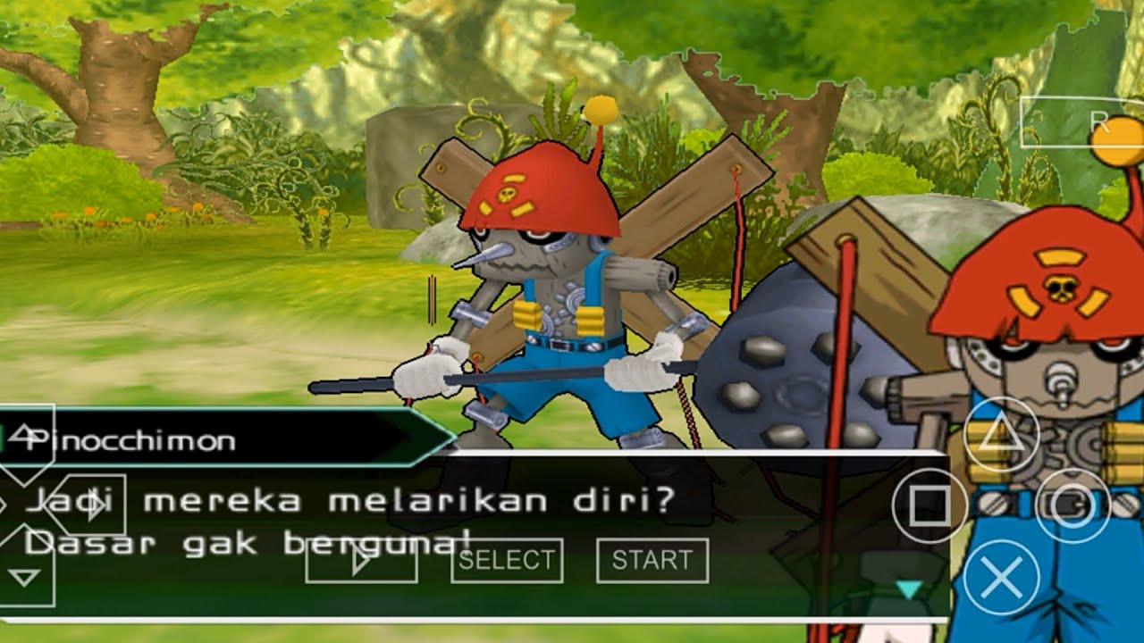 Digimon Adventure PSP - Episode 43 - Kejar! Kalahkan Pinocchimon! - YouTube