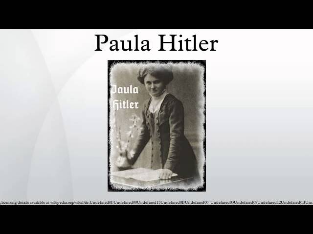 Paula Hitler