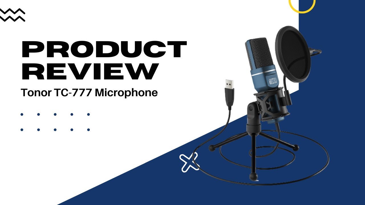 TONOR TC-777 Microphone Product Review | Amazon - YouTube