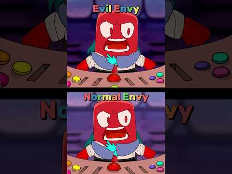 Evil Envy vs Normal Envy - Inside Out (Inside Out 2 Animation)