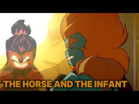 horse and the infant azure lion edit lmk - YouTube